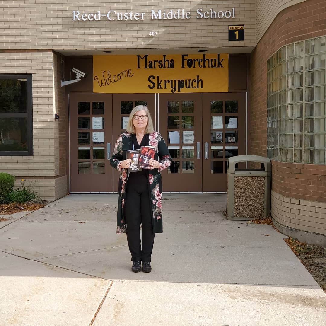 Meeting with students in and around Chicago – Marsha Forchuk Skrypuch